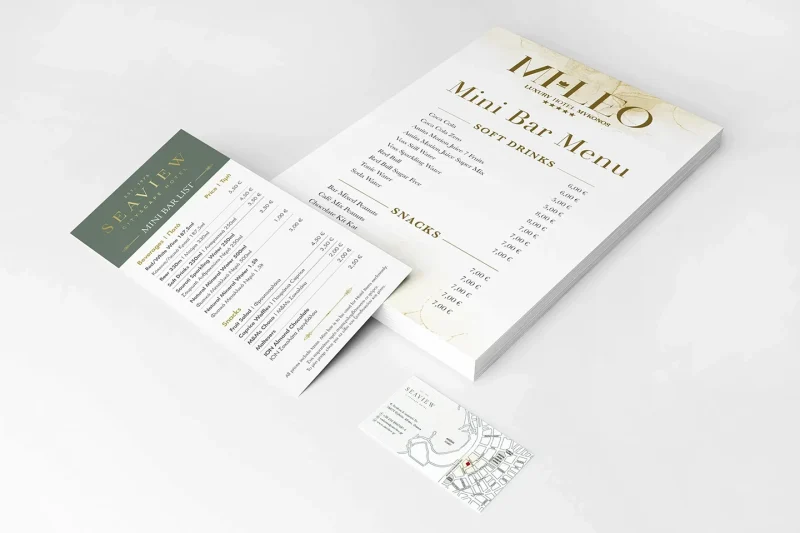 Mini Bar List – Σύμβολο design + print